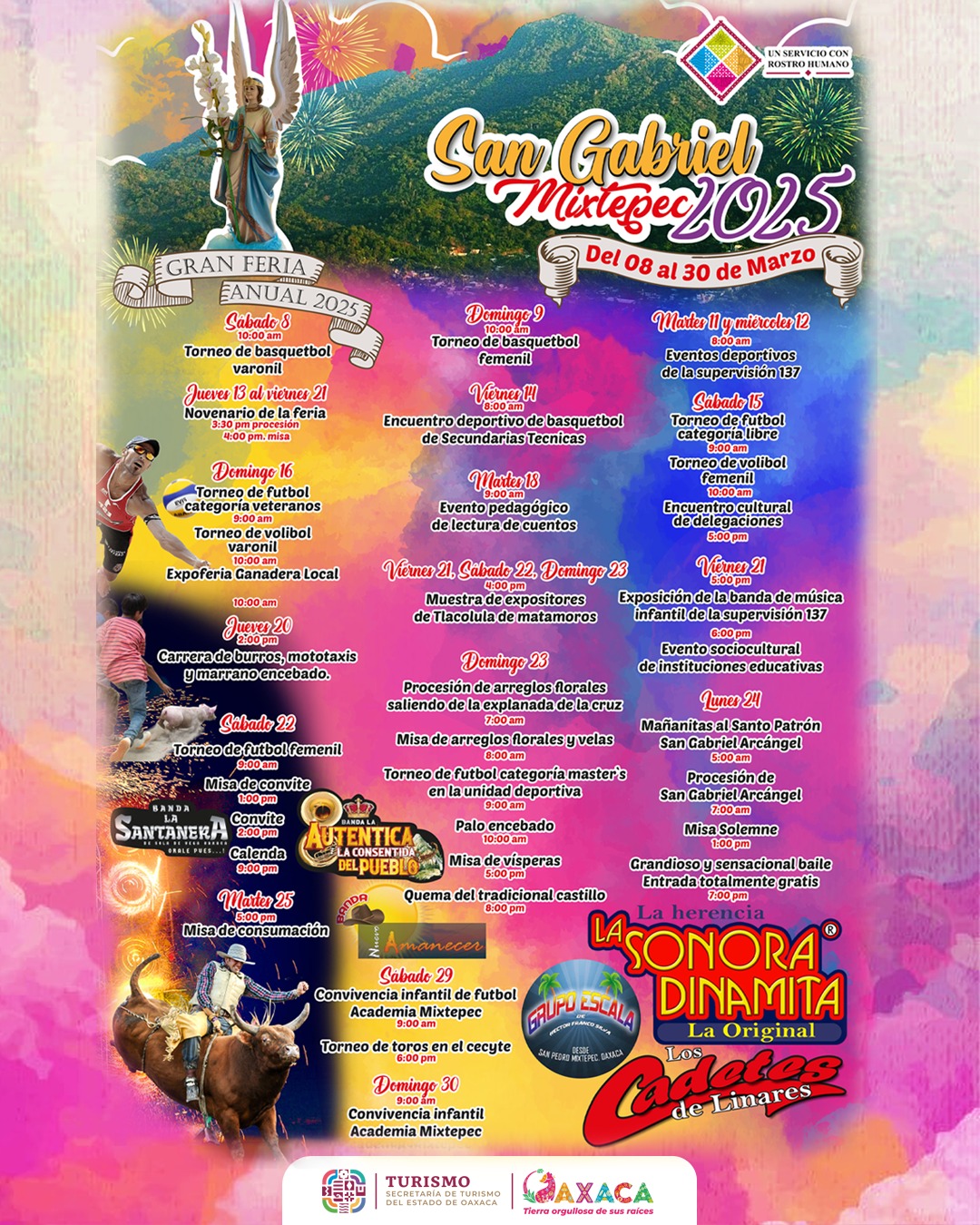 📺Ⓜ️Invita Sectur #Oaxaca a la Gran Feria Anual 2025 de San Gabriel # ...